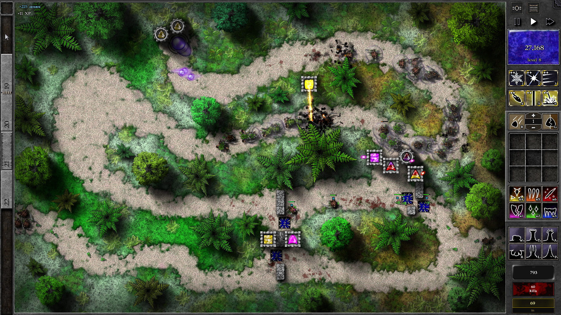 GemCraft Frostborn Wrath development update: skills | Gameinabottle Blog